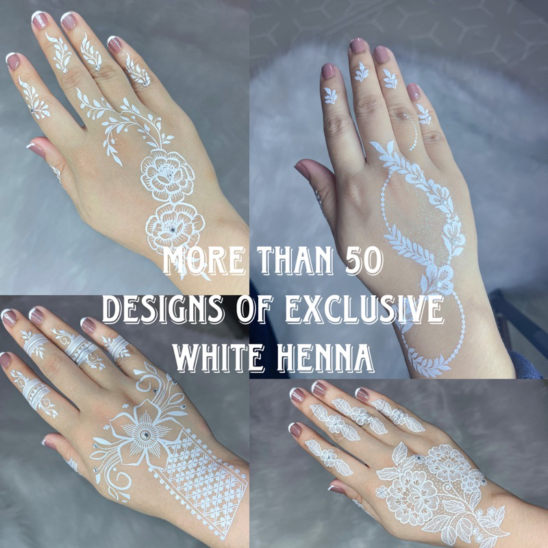 ⚡️24 HOURS LOCAL SHIP⚡️[FREE DIAMONDS] 50 EXCLUSIVE DESIGN Sticker Inai ...