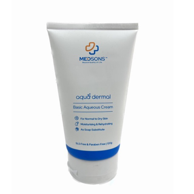 Medsons Aqua Dermal Aqueous Cream 120g | Shopee Malaysia