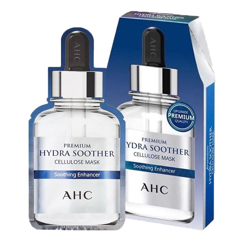 [Genuine & Ready Stock] Korea AHC Premium Hydra Soother Cellulose Mask ...