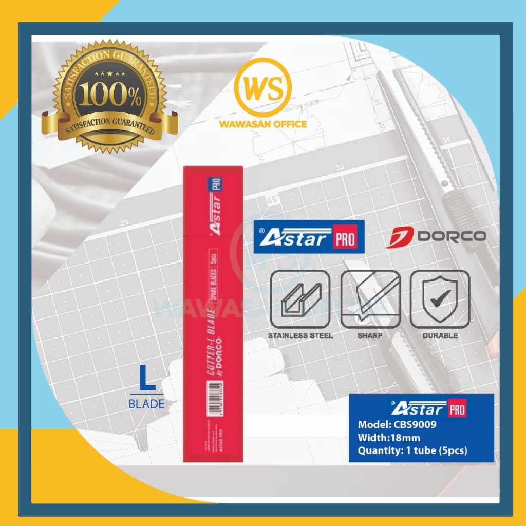 Cutter Blade / Dorco Cutter Blade / Astar Blade / Replacement Blade ...