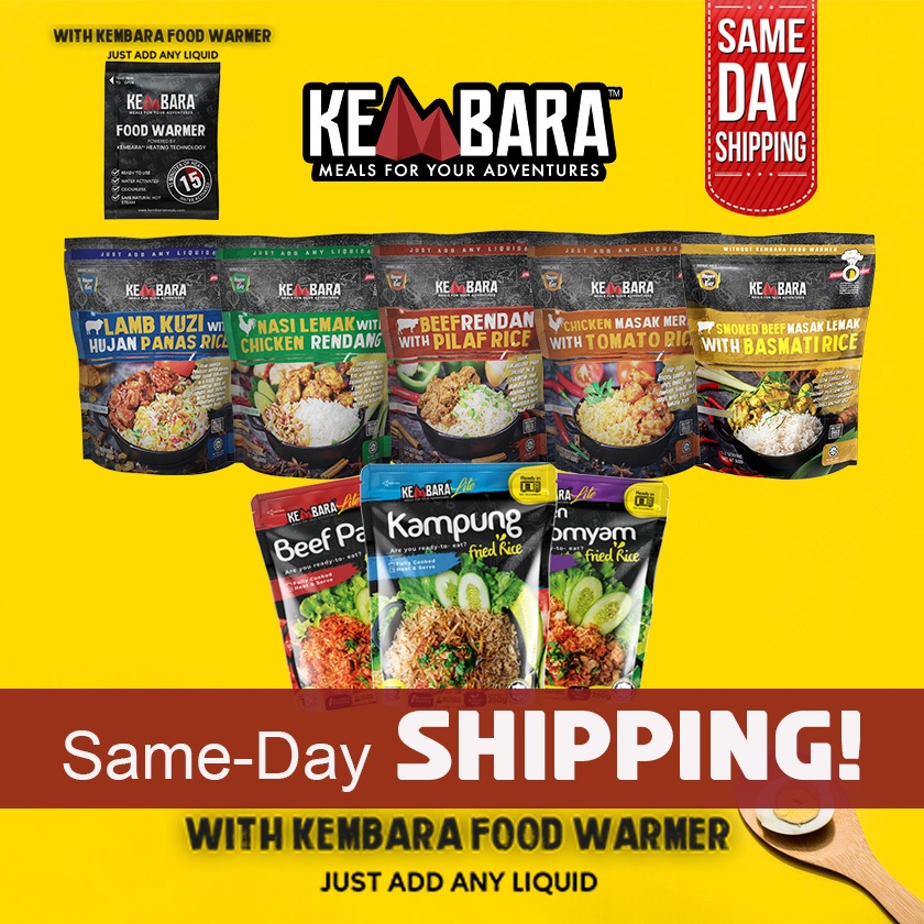 (Self Heating WARMER) Kembara Meals (Emergency Life Saver) | Shopee ...