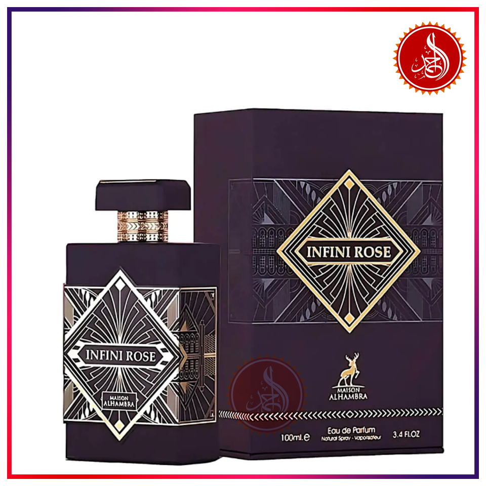 INFINI ROSE (Eau De Parfume - Natural Spray) - 100ml for women & men by ...