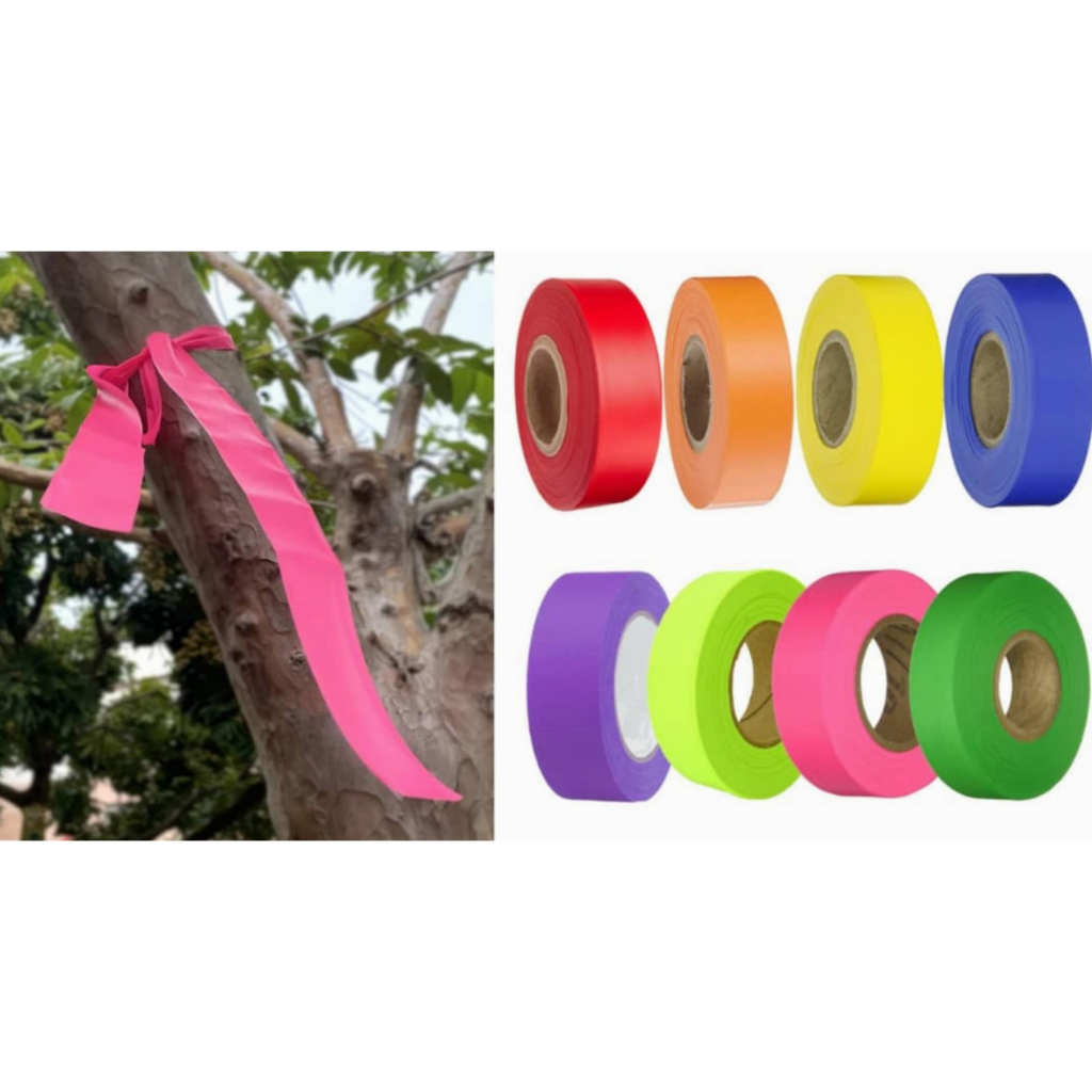 Flagging Tape 3cm (Red, Oren, Green, yellow Colour) / FT01-C50 | Shopee ...
