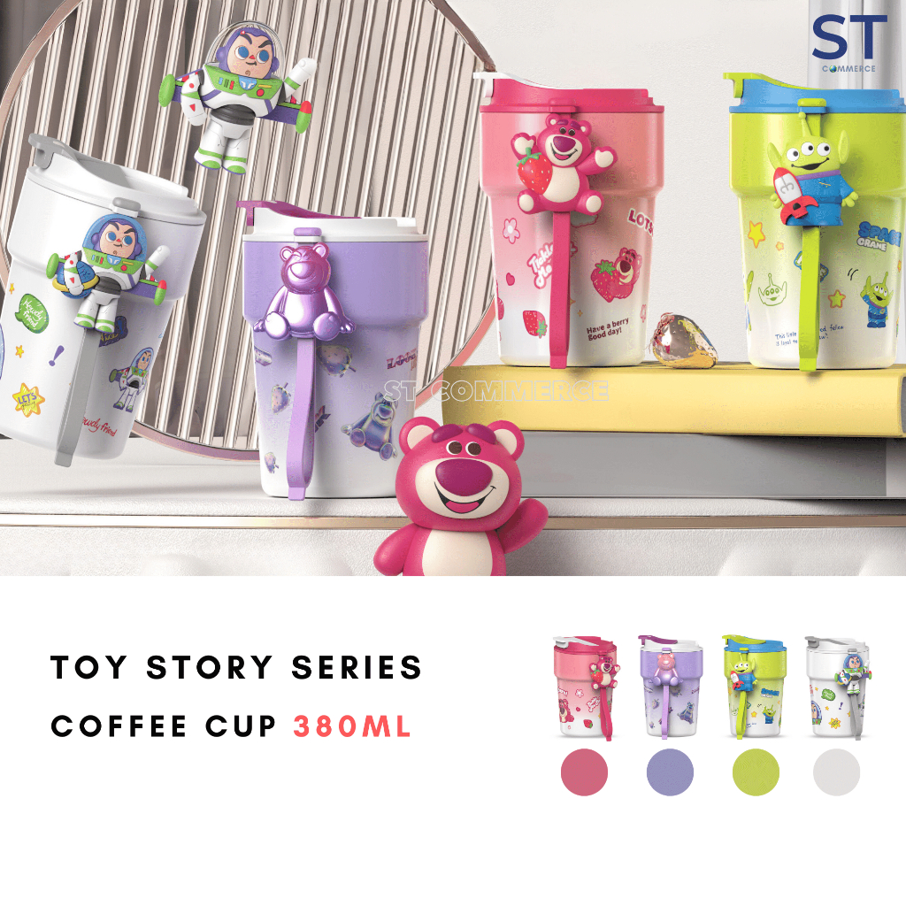 Disney Series Toy Story Coffee Cup 380ml 316 Stainless Steel Coffee Travel Mug | Shopee Malaysia