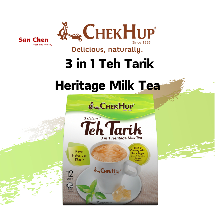 Chek Hup 3 in 1 Teh Tarik Heritage Milk Tea 12sx40g | Shopee Malaysia