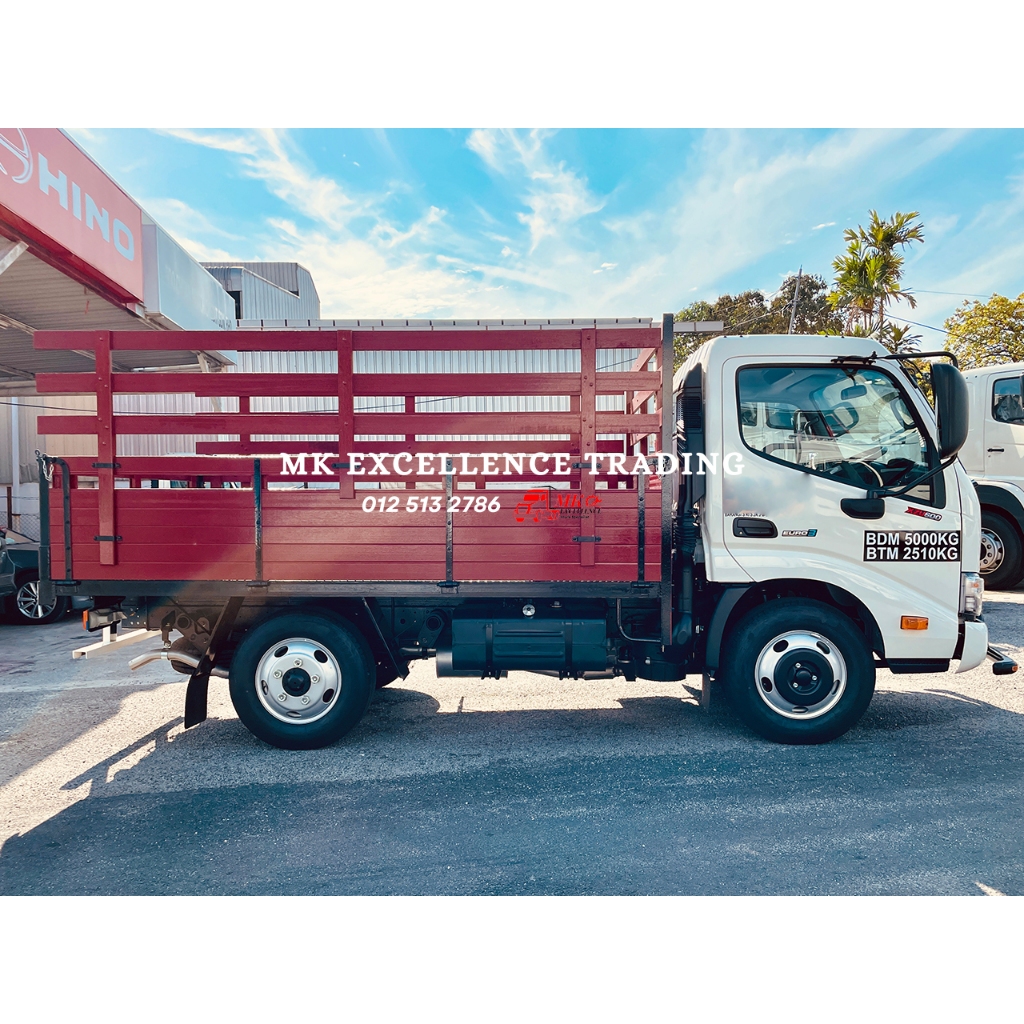 2024 New Hino Wooden Cargo Kargo Kayu Lori Truck Lorry XZC600 10ft ...