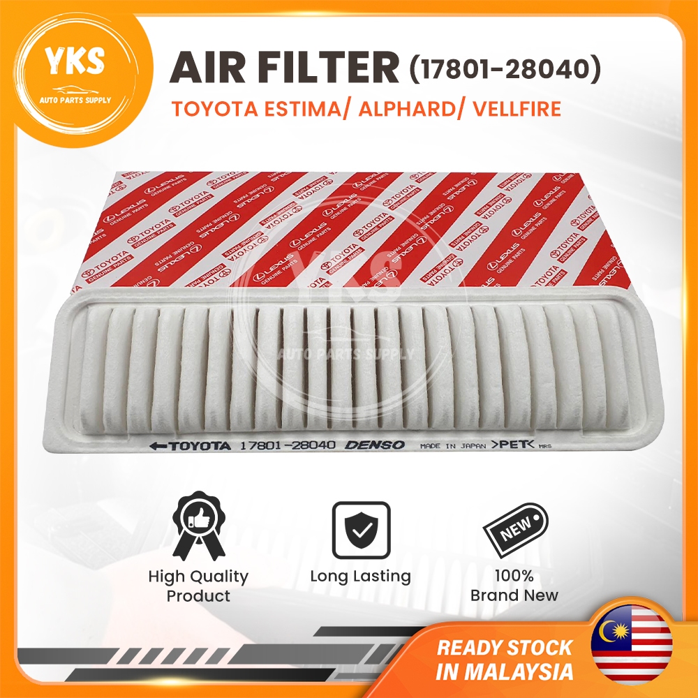 🔥 DENSO🔥(17801-28040) TOYOTA ALPHARD HYBIRD ANH20 / VELLFIRE HYBIRD ...