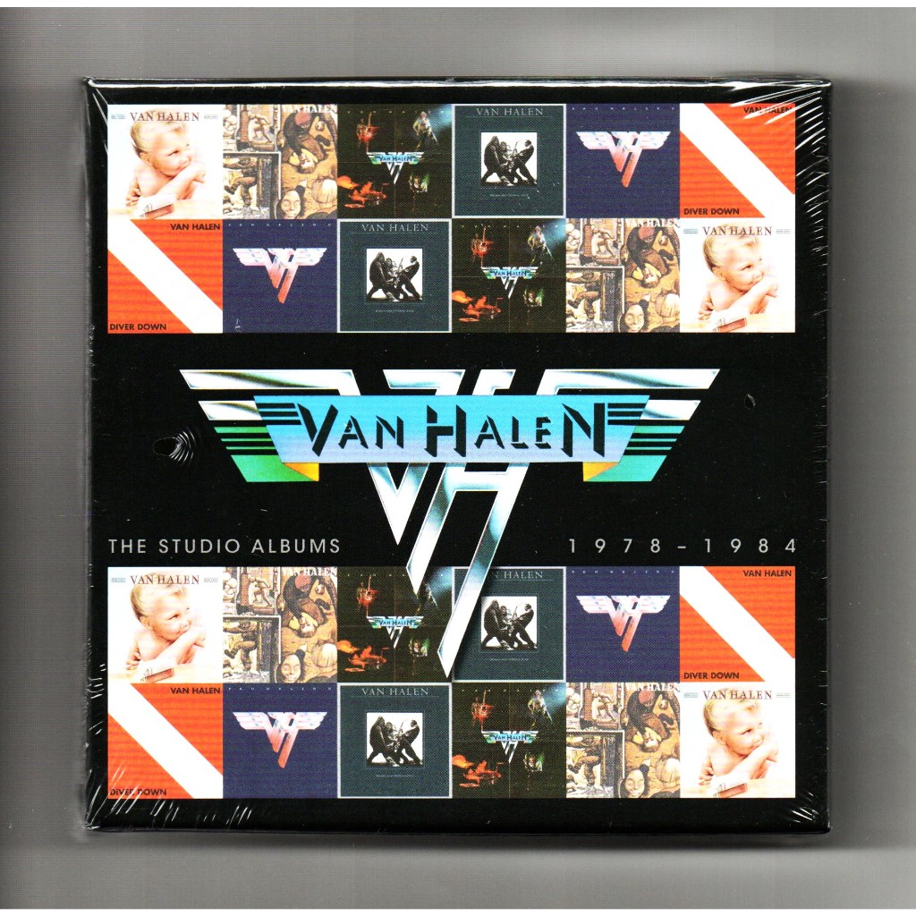 Van Halen - The Studio Albums 1978 - 1984 ( Box Set ) ( 6 CD ) | Shopee ...
