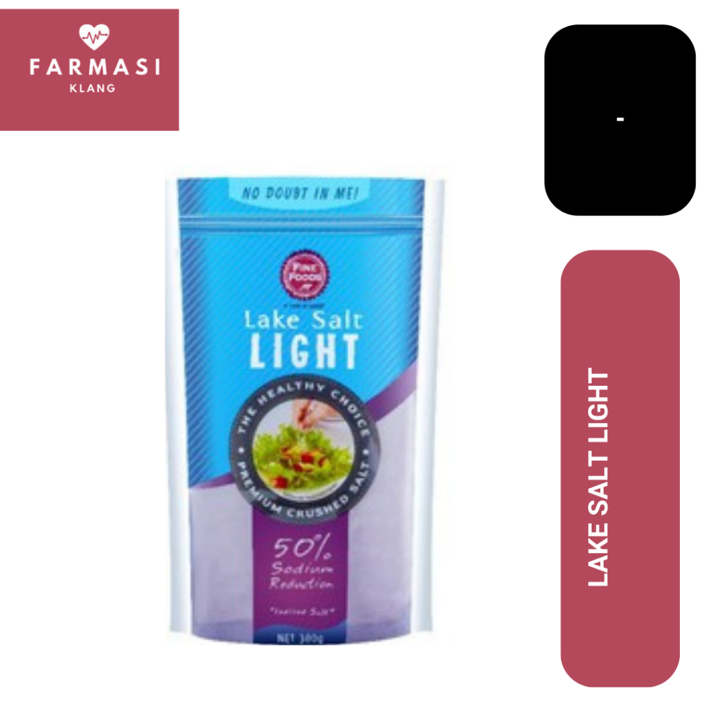 Fine Foods Lake Salt Light 50% (Bottle/Pack) | Shopee Malaysia