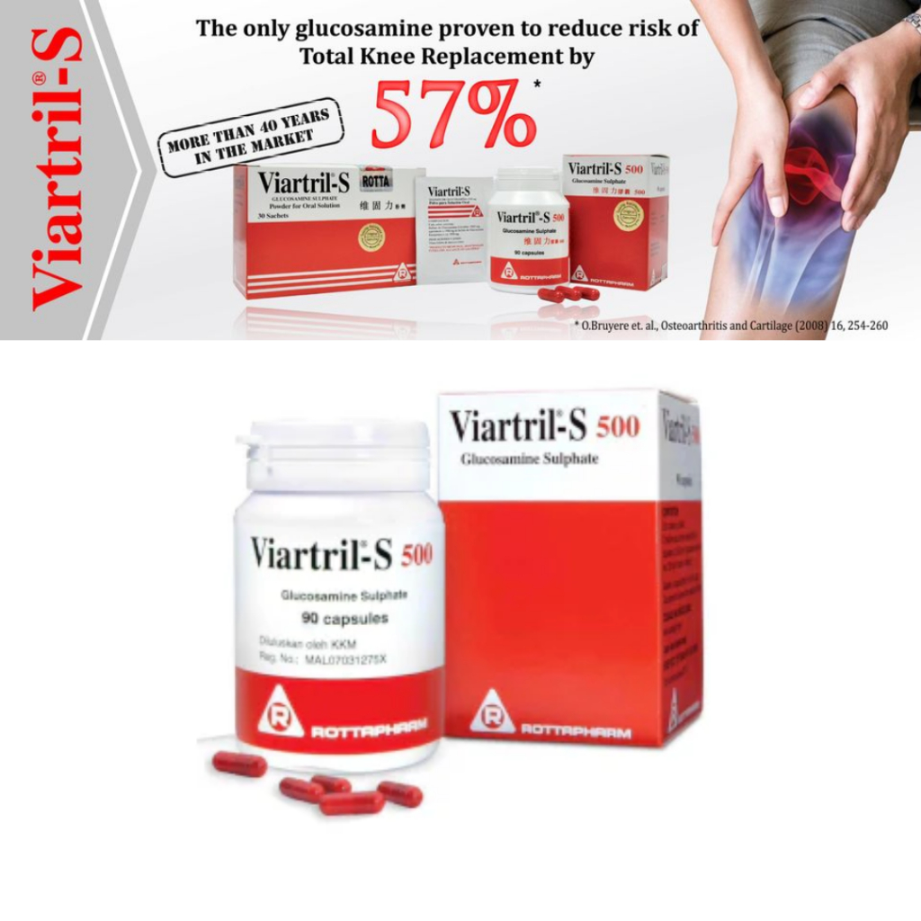 Viartril-s 500 Glucosamine sulphate exp; 5/2025 | Shopee Malaysia