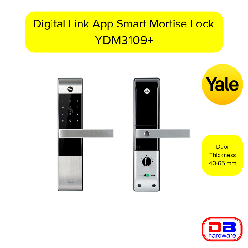 Yale Digital Link App Smart Mortise Lock YDM3109+ | Shopee Malaysia