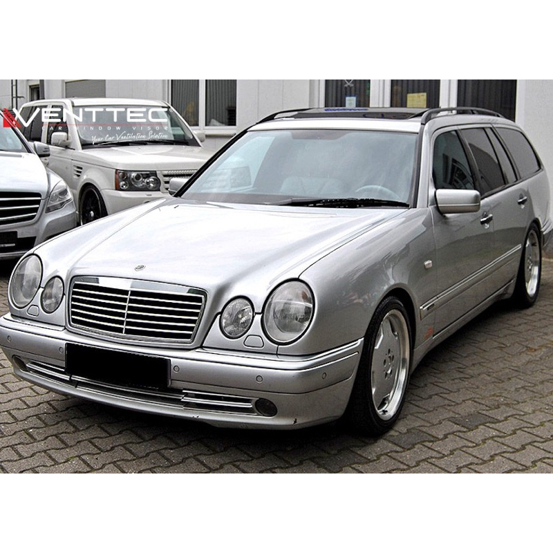 Mercedes E-Class W210 Wagon 1995 - 2002 Venttec Door Visor High Quality Window Vent Deflectors ...