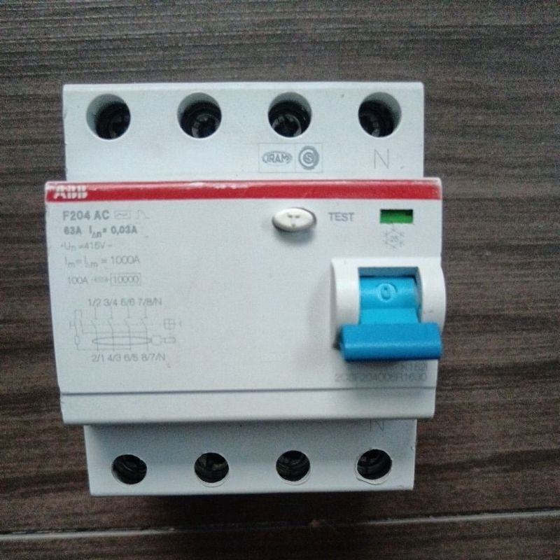 (used) abb 63a 4pole elcb | Shopee Malaysia