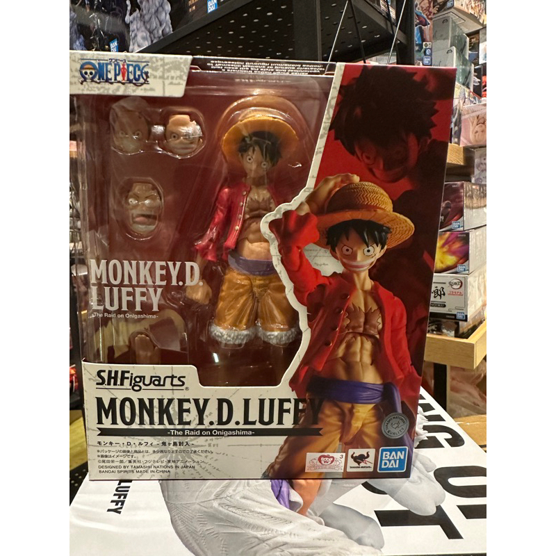 Bandai SHF Figuarts One Piece Monkey D Luffy Figure | Shopee Malaysia