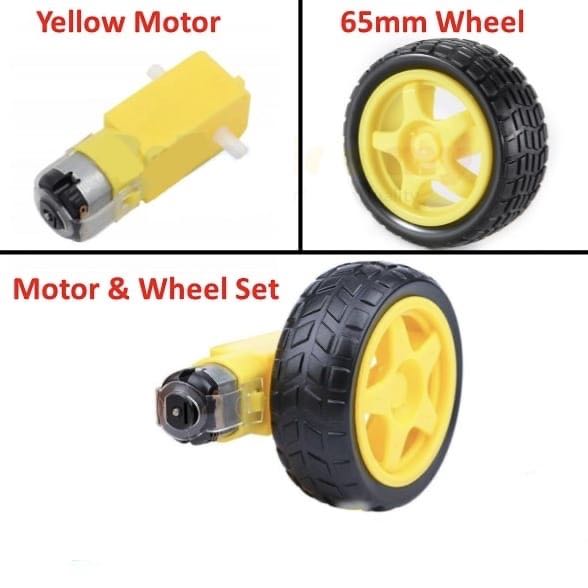 3V 5V 6V 9V 200RPM TT 130 2WD Robot Robotics Smart Car Chassis Set ...