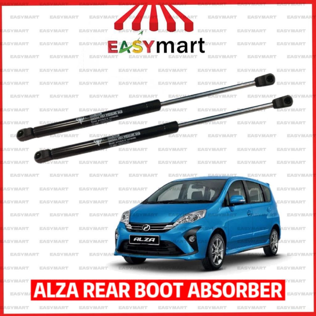 Perodua ALZA All Model Rear Boot Damper Spring Bonnet Absorber Gas ...