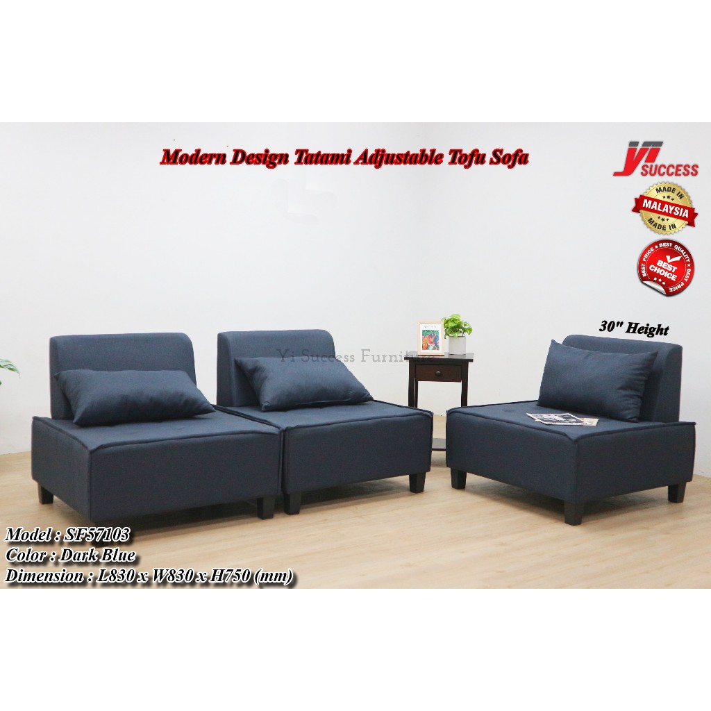 Yi Success Modern Design Tatami Sofa / Adjustable 1 Seater Fabric Sofa ...