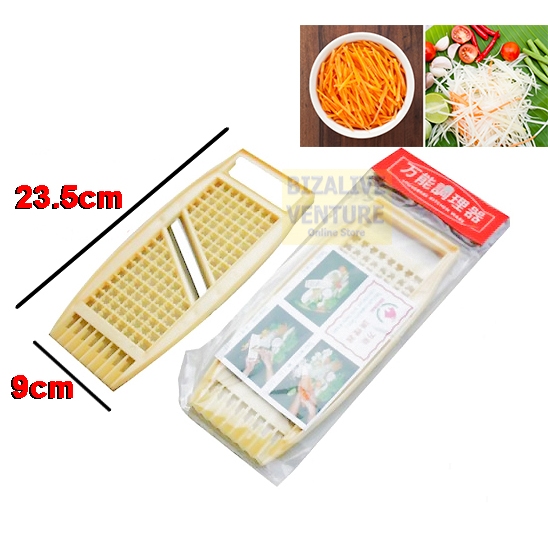Multipurpose Fruits Vegetable Grater Slicer Knife Peeler | Pisau ...