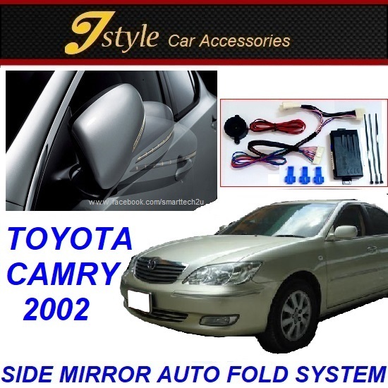 Toyota Camry 2002 Auto Flip Folding Side Mirror System | Shopee Malaysia