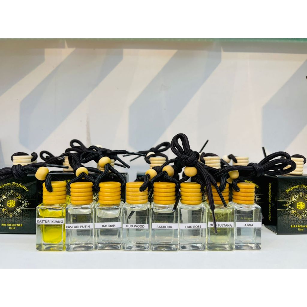 MINYAK WANGI KERETA / ARABIC CAR AIR FRESHNER / CAR PERFUMES / PERFUME ...