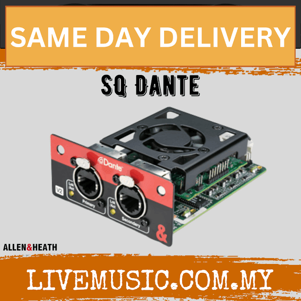 Allen & Heath SQ Dante Module for SQ Mixers ( SQ-DANTE / SQDANTE ...