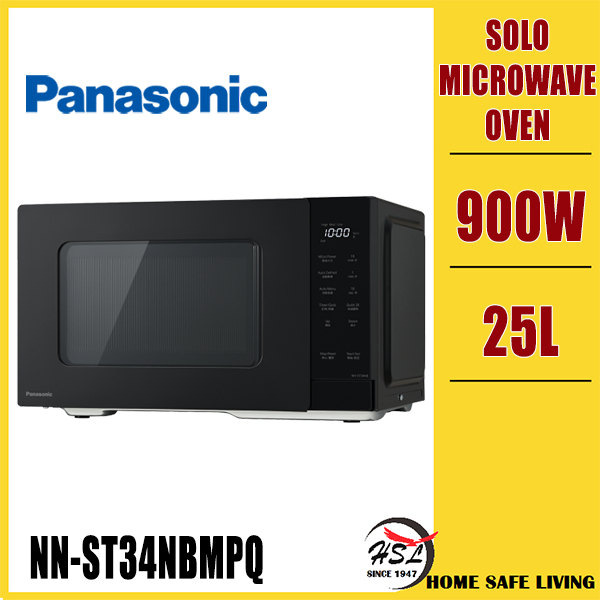 Panasonic 25L Solo Microwave Oven NN-ST34NBMPQ | Shopee Malaysia