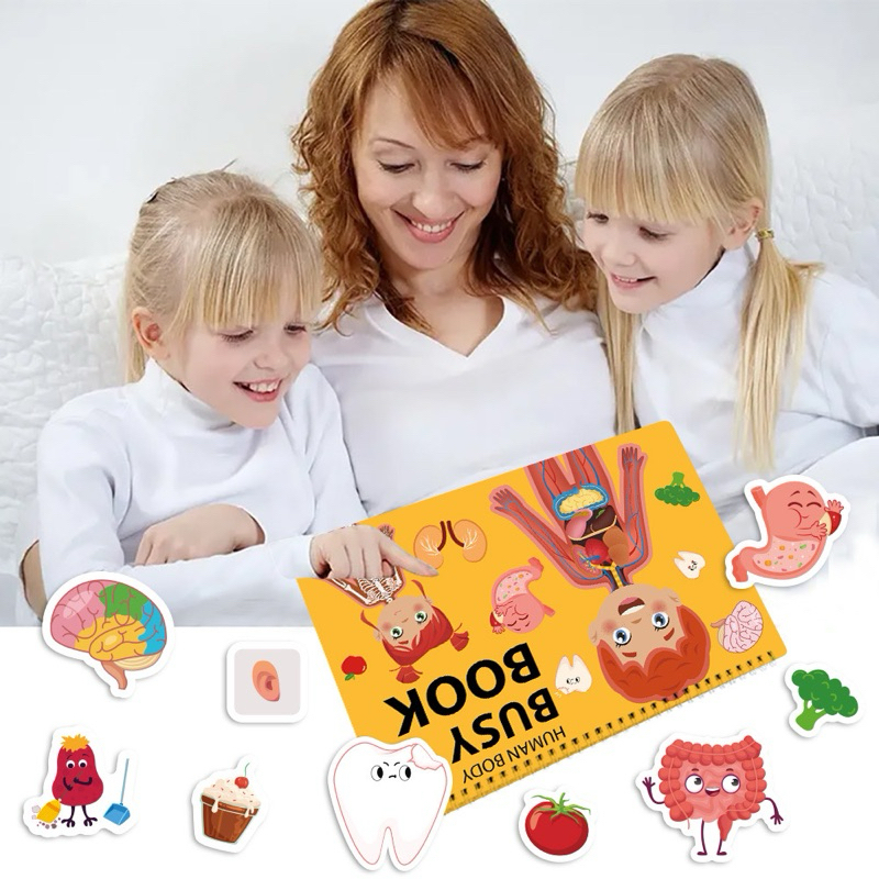 Cross-border children's busy book early childhood education body ...
