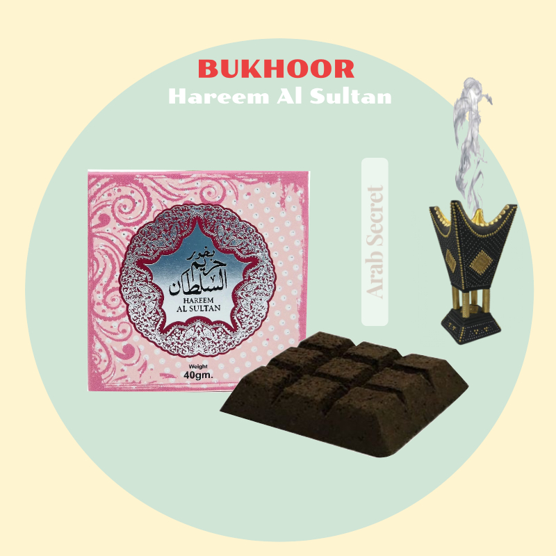 Bukhoor Hareem al Sultan Ori Dari Arab Gaharu Oud Bakhoor Kayu ...