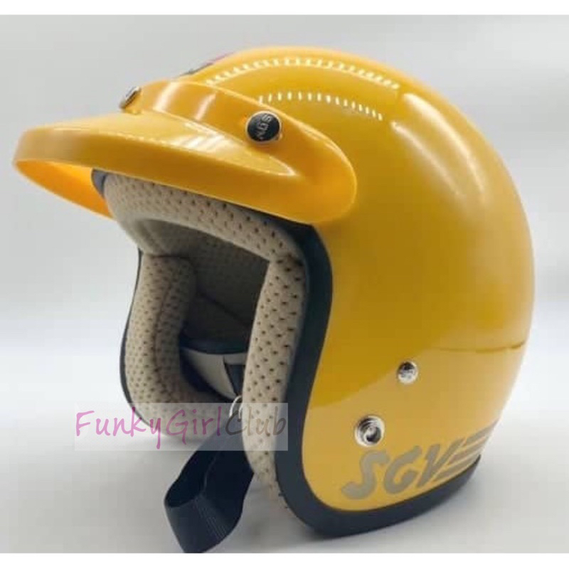 SGV 99 Helmet Special Yellow 100% Original Special Colour SGV99 Topi ...