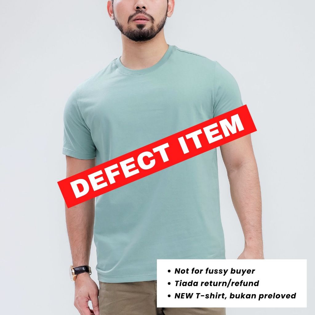Minor Defect Sales - Everyday Basic Tee | Shopee Malaysia