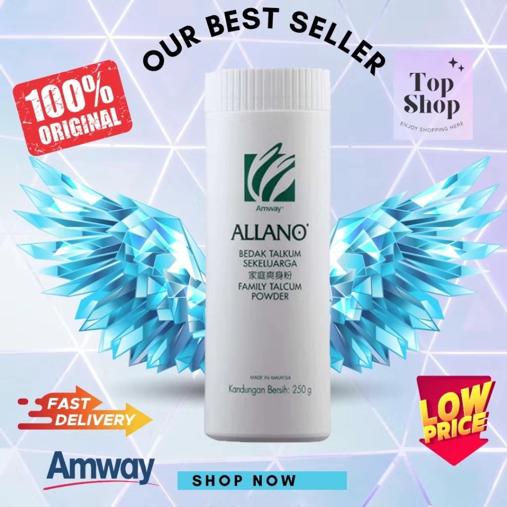 Amway Original🔥NEW stock 🔥ALLANO Family Talcum Powder - 250g | Shopee ...