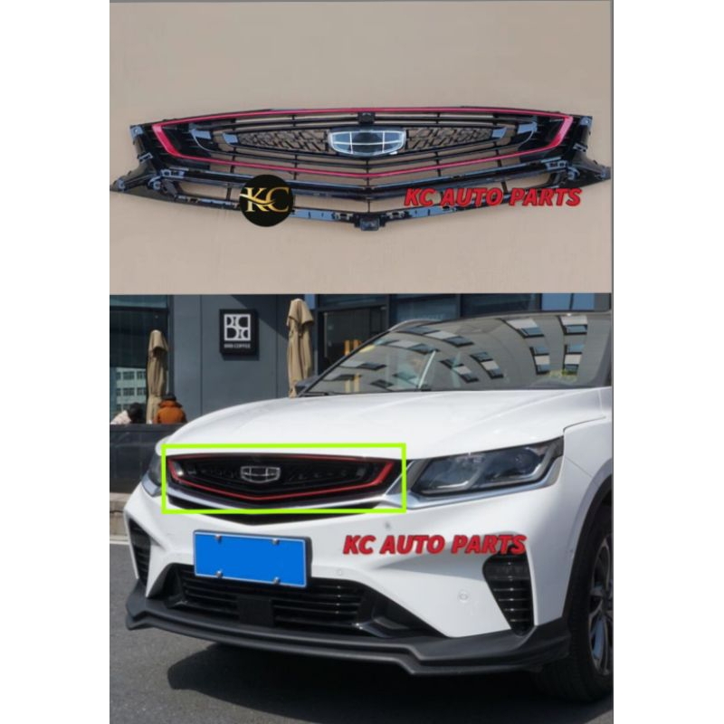 PROTON X50 ( GEELY) WITH LOGO FRONT GRILLE DEPAN SARONG GRILL grill ...