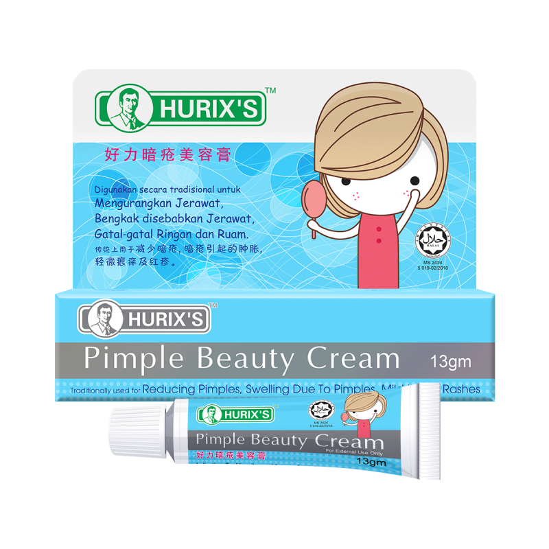 HURIX'S Pimple Beauty Cream 13gm | Shopee Malaysia