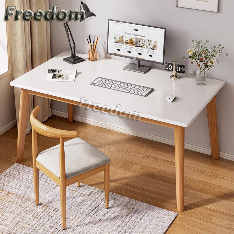 Freedom wooden study table student desk bedroom computer table office ...