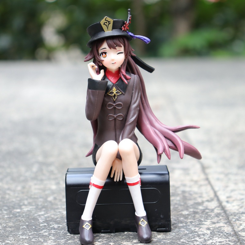 Genshin Impact Figure Figurine Hutao Hu Tao Genshin Display Deco ...