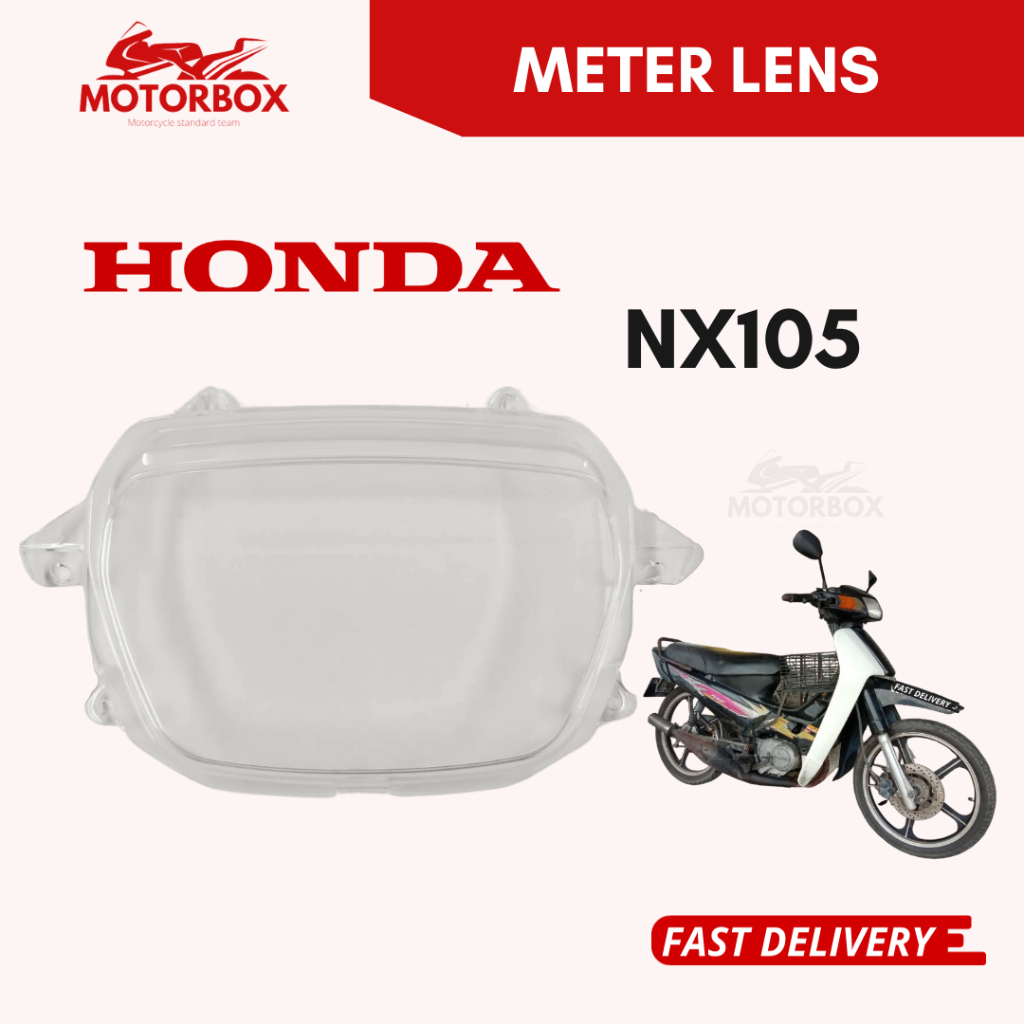 HONDA NX105 METER LENS NX 105 METER CERMIN SPEEDMETER COVER LEN PENUTUP ...