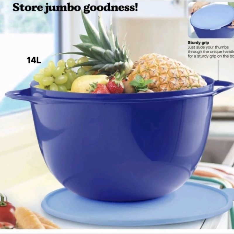 💥READY STOK💥 [ORI 💯] Tupperware Mega That's a bowl 10L x 1pcs / Jumbo ...