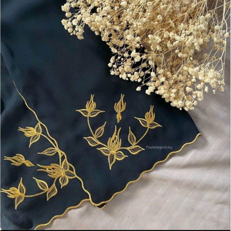 SHAWL SULAM / TUDUNG SULAM / SULAM KLASIK | Shopee Malaysia