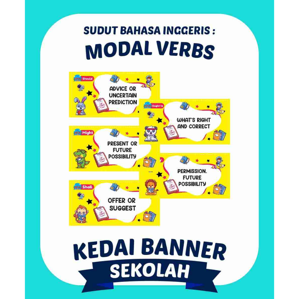 Modal Verbs | BBM Bahasa Inggeris | Sudut Bahasa Inggeris | Keceriaan ...