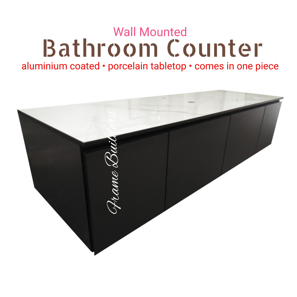 Basin Cabinet / Bathroom Counter /Aluminium Basin Cabinet /Wall Mounted ...