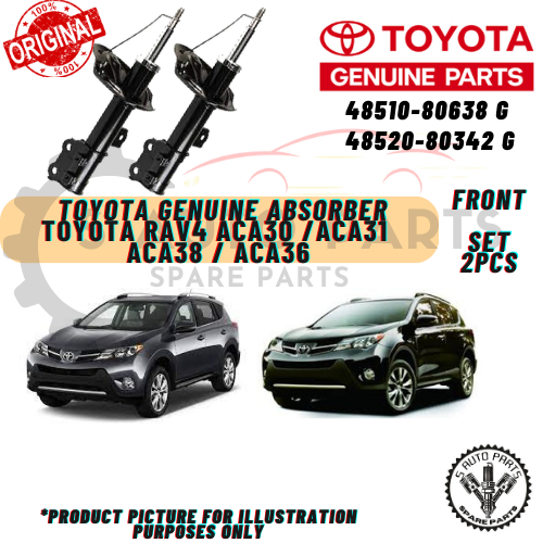 TOYOTA RAV4 RAV-4 AVA30 / ACA31 / ACA36 / AVA38 (FRONT 2PCS) 100% ...