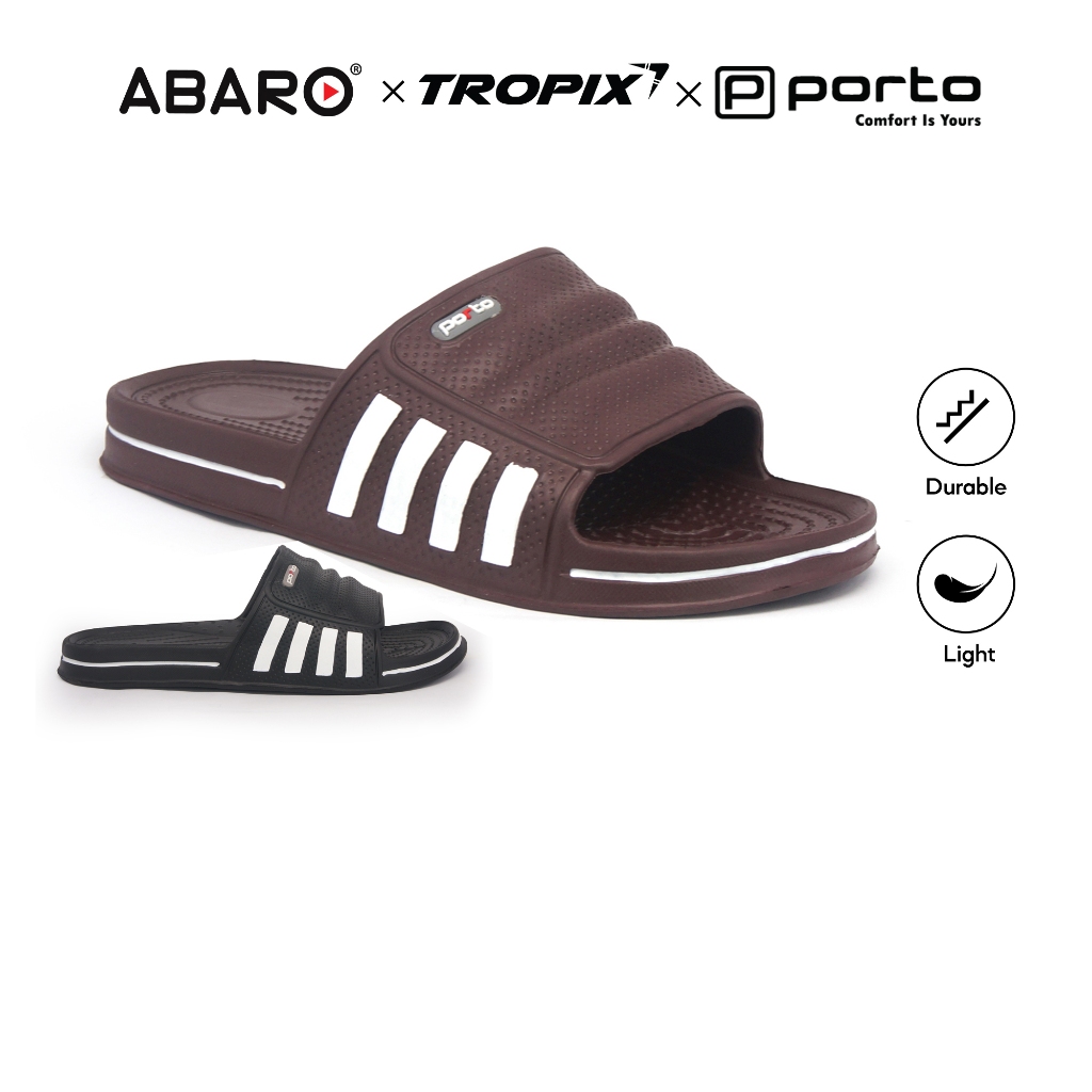 ABARO Super Light Comfy ESN71P1 TROPIX PORTO Soft EVA Men Slipper ...