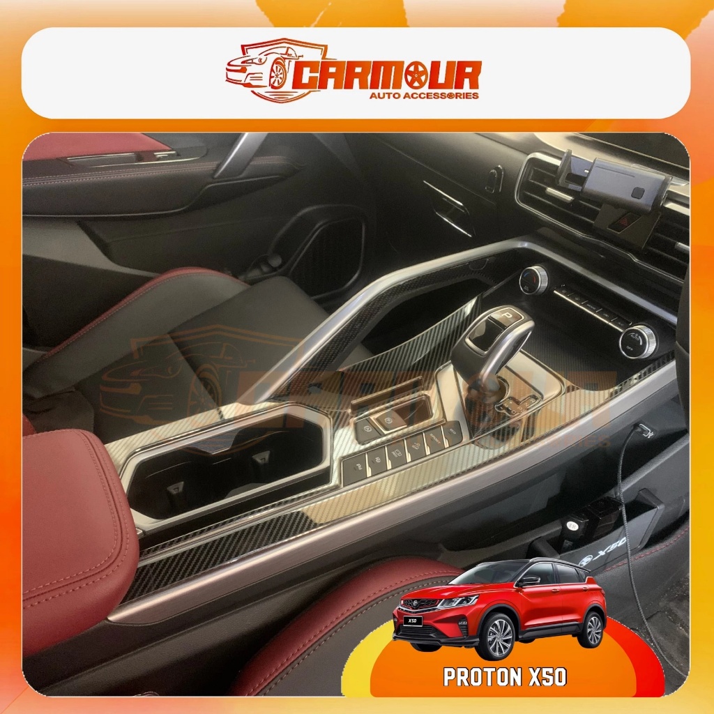 🔥NEW ARRIVAL🔥Proton X50 Gear Panel Cover Trim | Shopee Malaysia