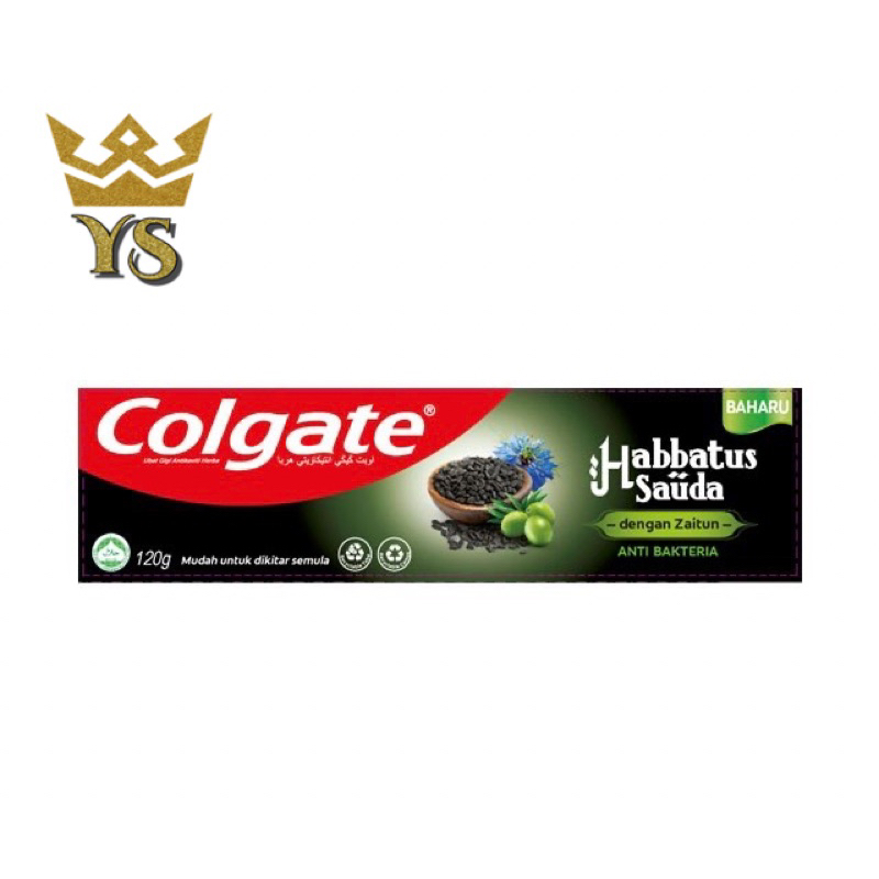Colgate Habbatus Sauda Olive Toothpaste (120g) | Shopee Malaysia