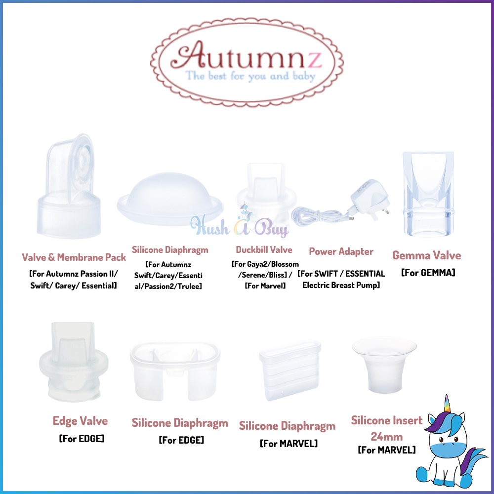 Autumnz Valve & Membrane Pack/ Silicone Diaphragm / Duckbill Valve ...