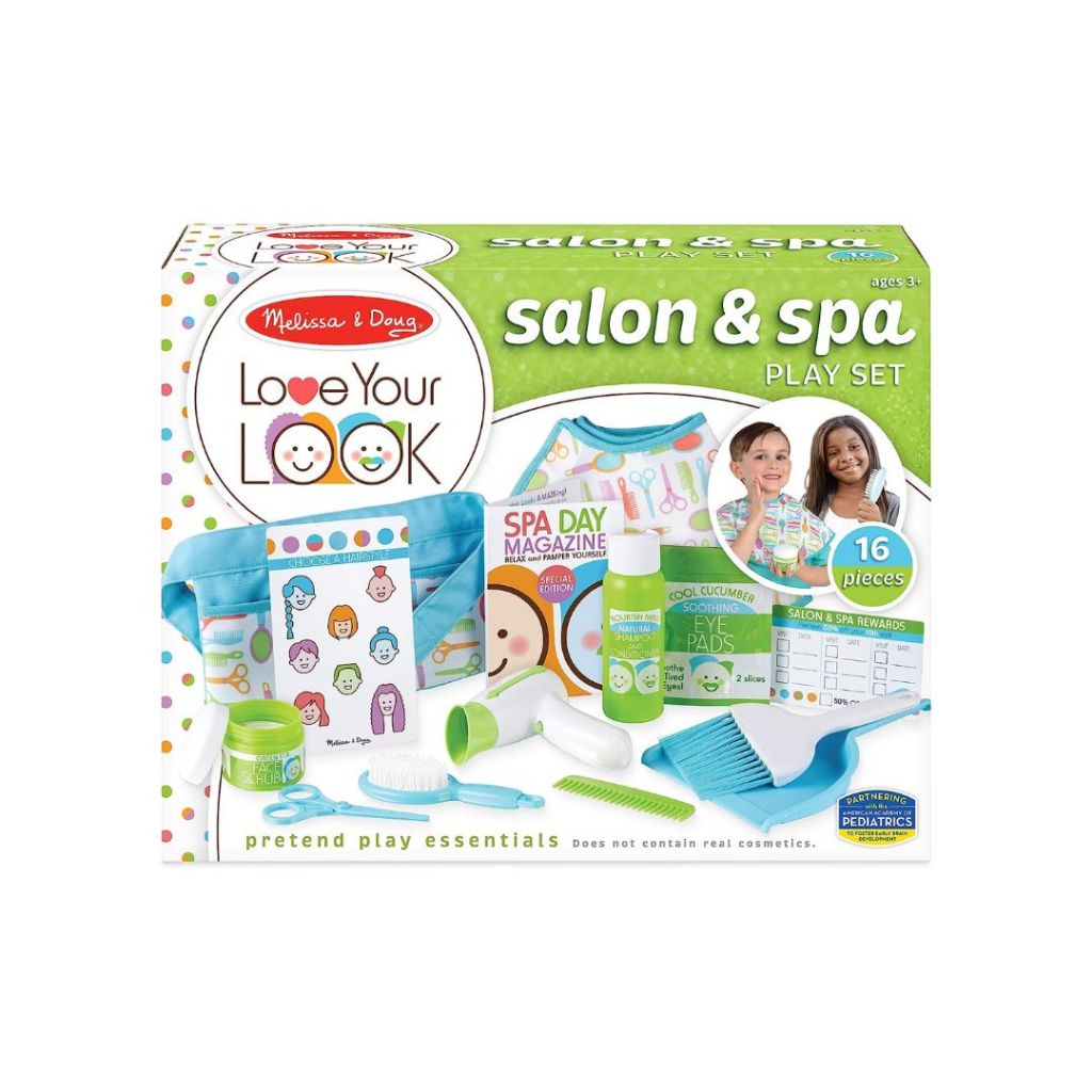 Melissa & Doug Love Your Look Salon & Spa Play Set (16 pcs) | Shopee ...
