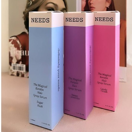 NEEDS Keratin Hair Spray Serum Damage Hair Frizzy Hair Serum Hair care ...