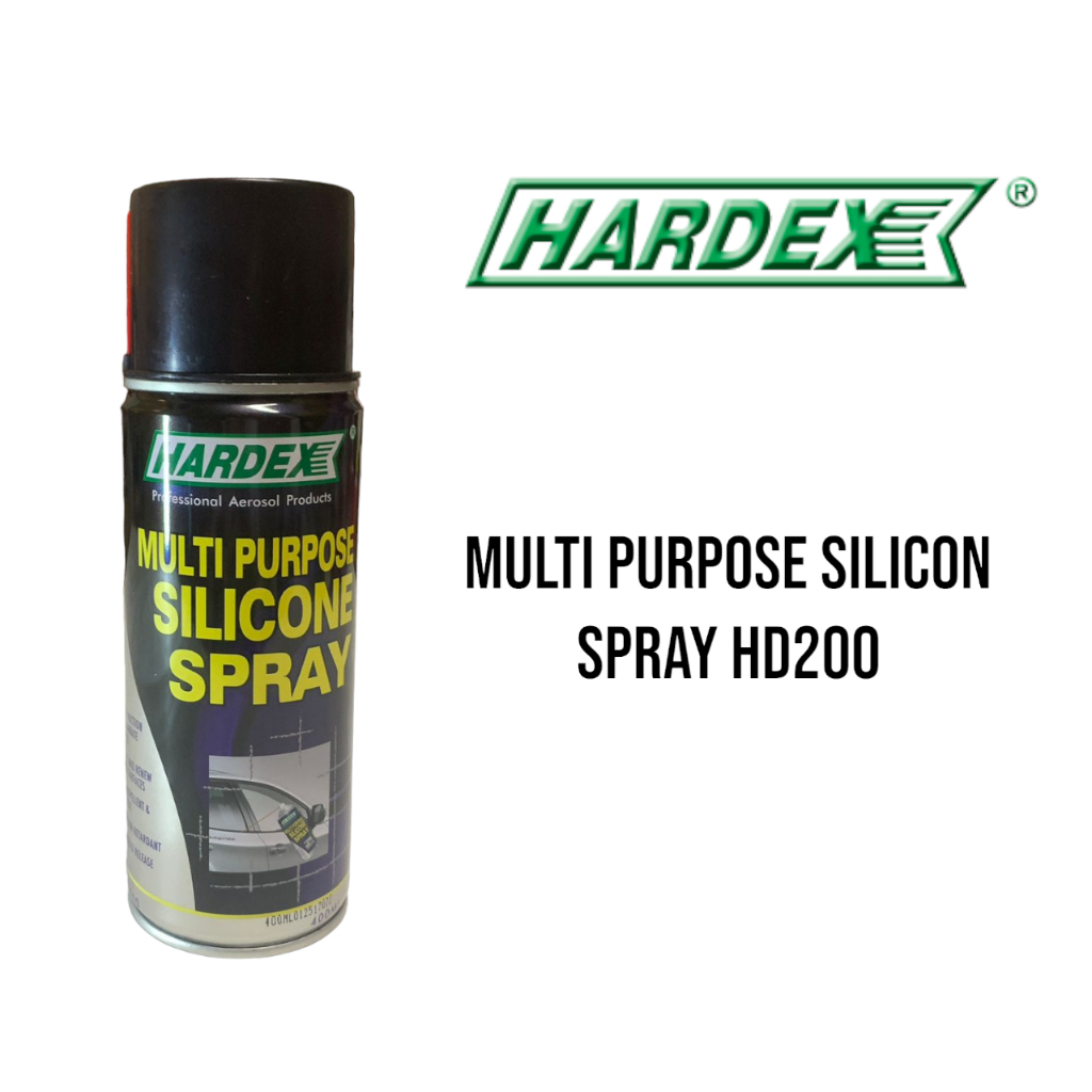 Hardex Multi Purpose Silicone Spray HD200 400ml | Shopee Malaysia