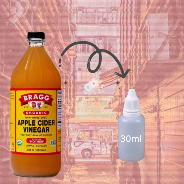repack 30ml BRAGG Organic apple cider vinegar trial | Shopee Malaysia