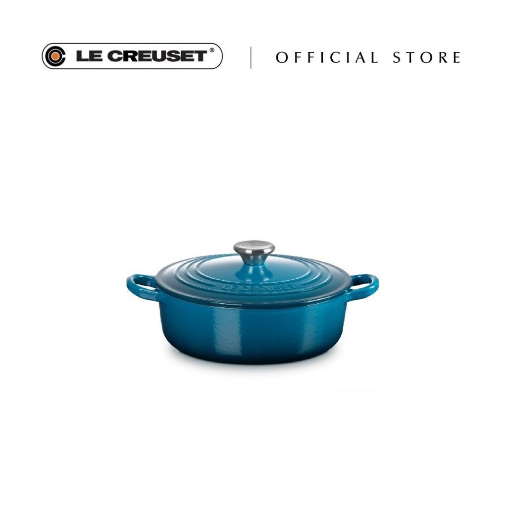 Le Creuset Risotto Pot 22cm - Deep Teal | Shopee Malaysia